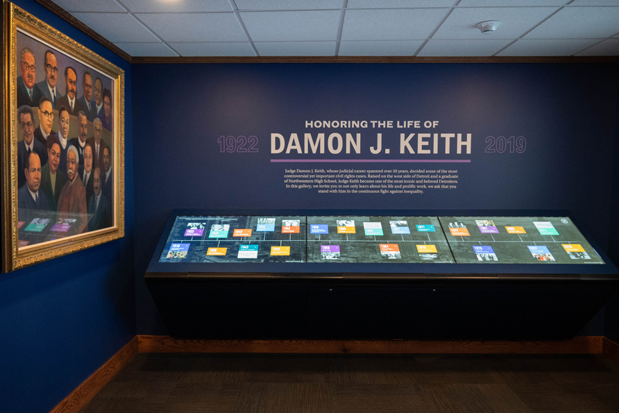The Charles H. Wright Museum debuts a new gallery that will honor the life and legacy of The ...
